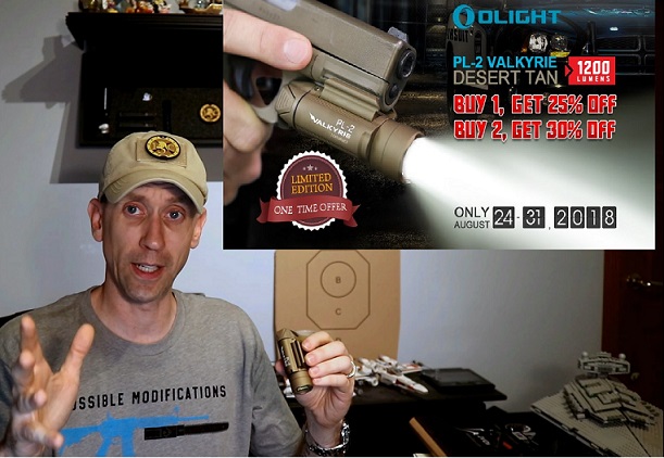 PL2 Valkyrie in FDE Pre Order sale – Limited Edition Olight - 13C